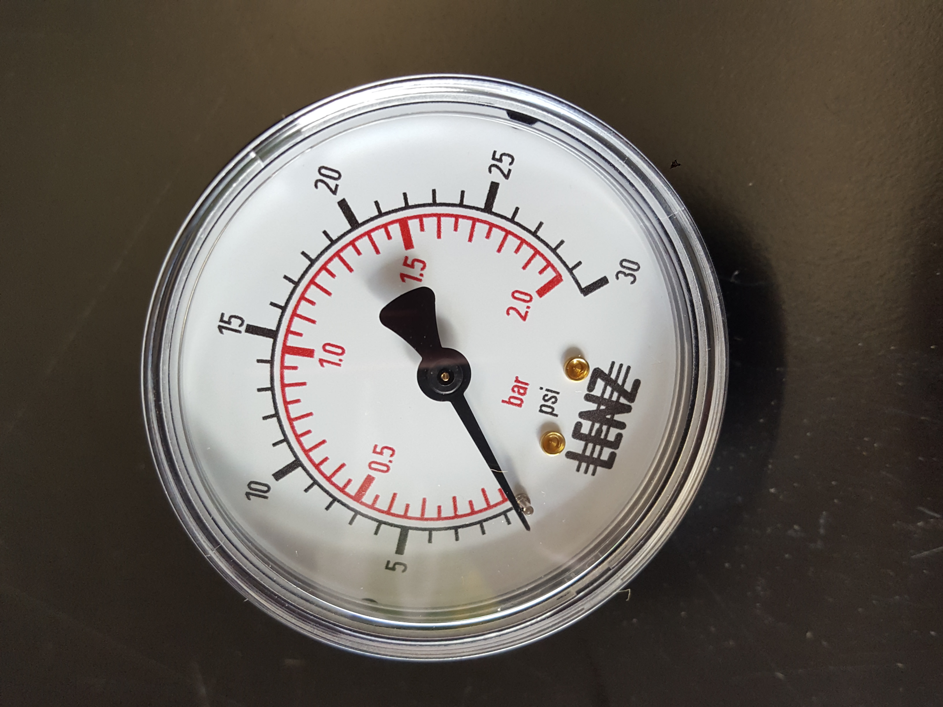 AIR PRESSURE GAUGE 0 30 PSI 10006WB West Brothers Heating And Air AIR PRESSURE GAUGE 0 30 PSI 10006WB West Brothers Heating And Air